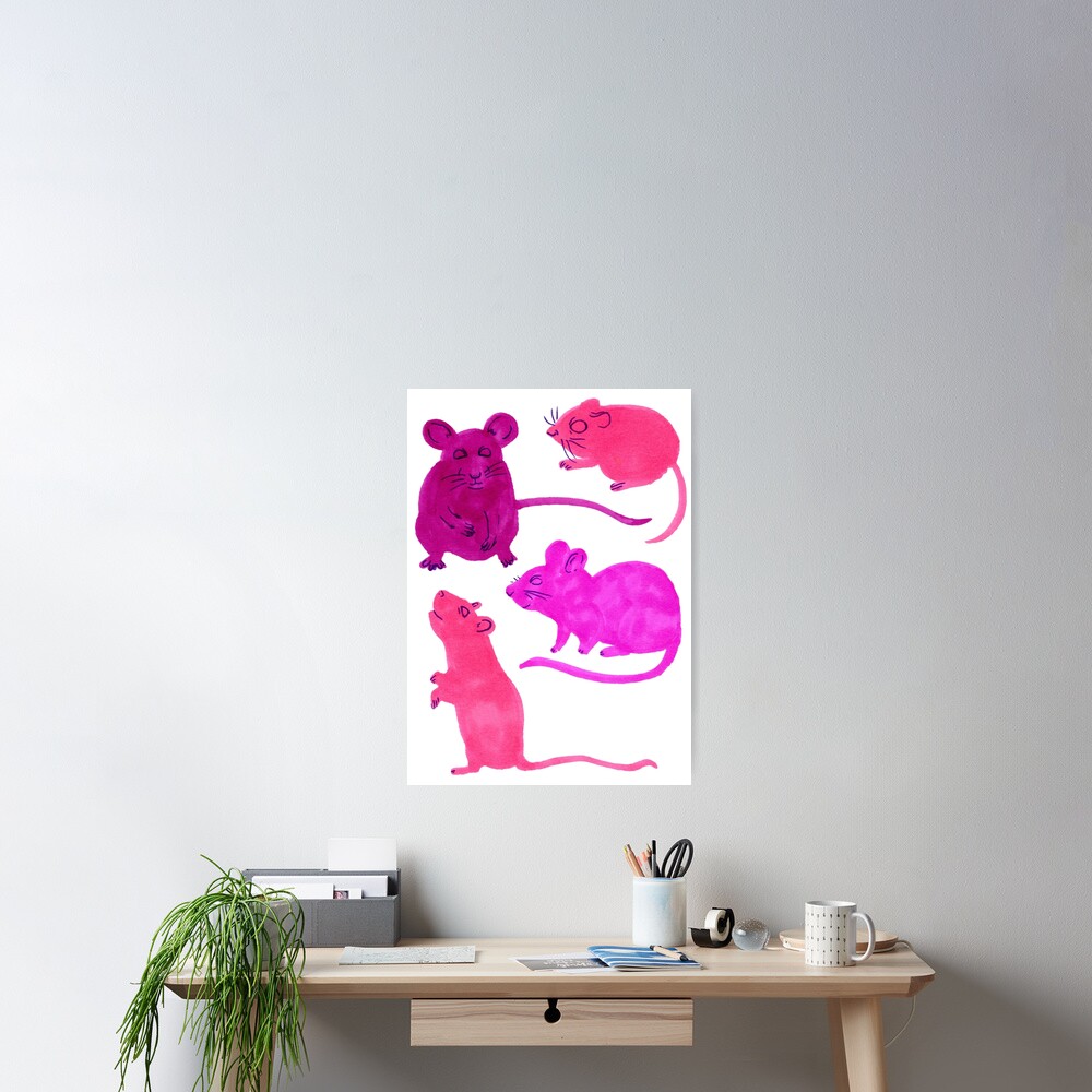 "Rodents " Poster by fixtape | Redbubble