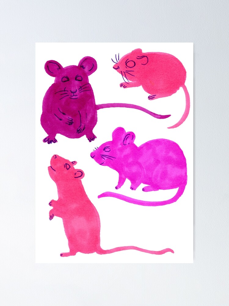 "Rodents " Poster by fixtape | Redbubble