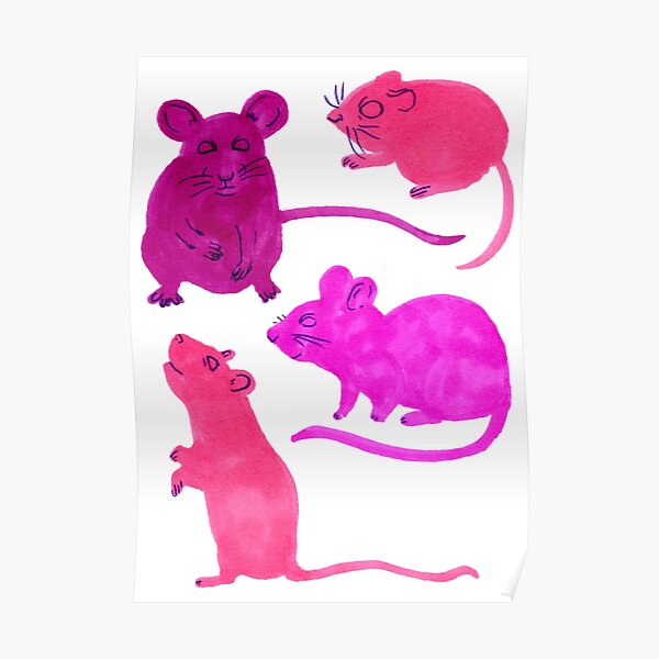 "Rodents " Poster by fixtape | Redbubble