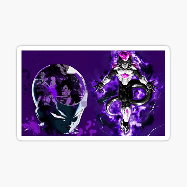 "Black Frieza / Freezer " Sticker for Sale by DrWolfstark | Redbubble