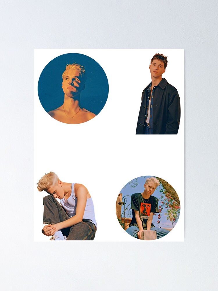 "Ryan Beatty Sticker Pack " Poster for Sale by loyalistwhiz | Redbubble
