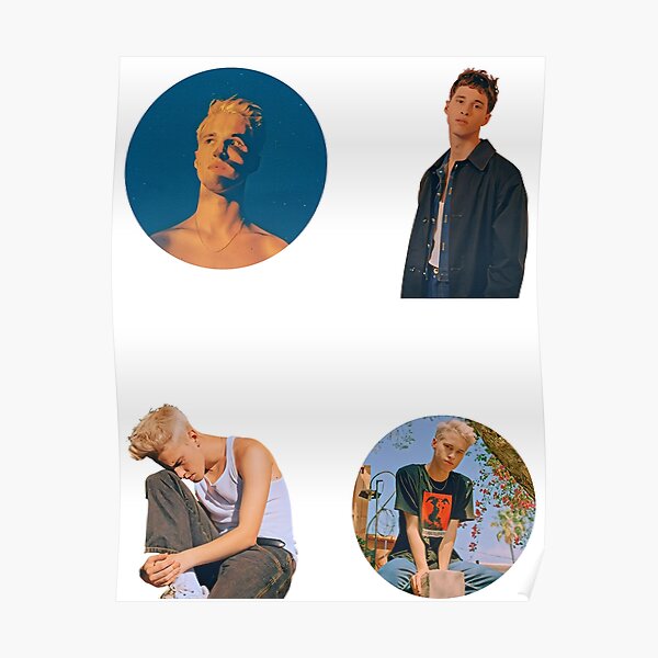 "Ryan Beatty Sticker Pack " Poster for Sale by loyalistwhiz | Redbubble