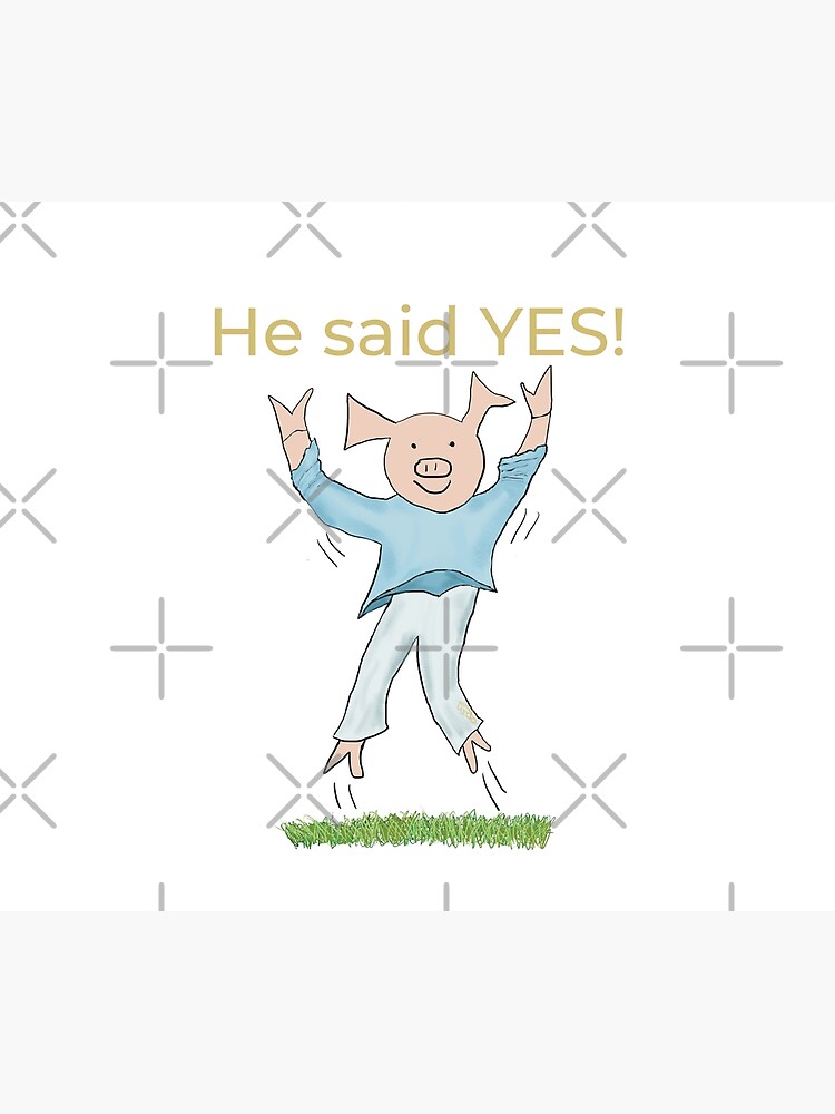 "He said yes! White, Engagement, proposal, moving in together, going ...