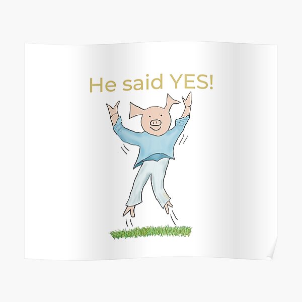 "He said yes! White, Engagement, proposal, moving in together, going ...