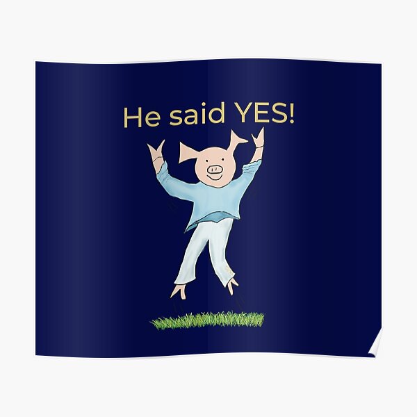 "He said yes! Blue, Engagement, proposal, moving in together, going ...