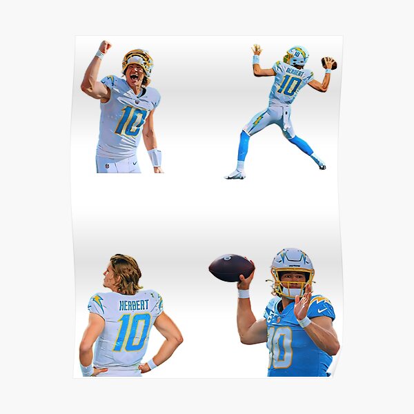 "Justin Herbert Sticker Pack " Poster for Sale by loyalistwhiz | Redbubble