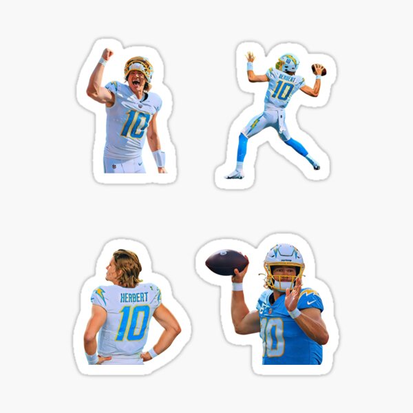 "Justin Herbert Sticker Pack " Sticker for Sale by loyalistwhiz | Redbubble