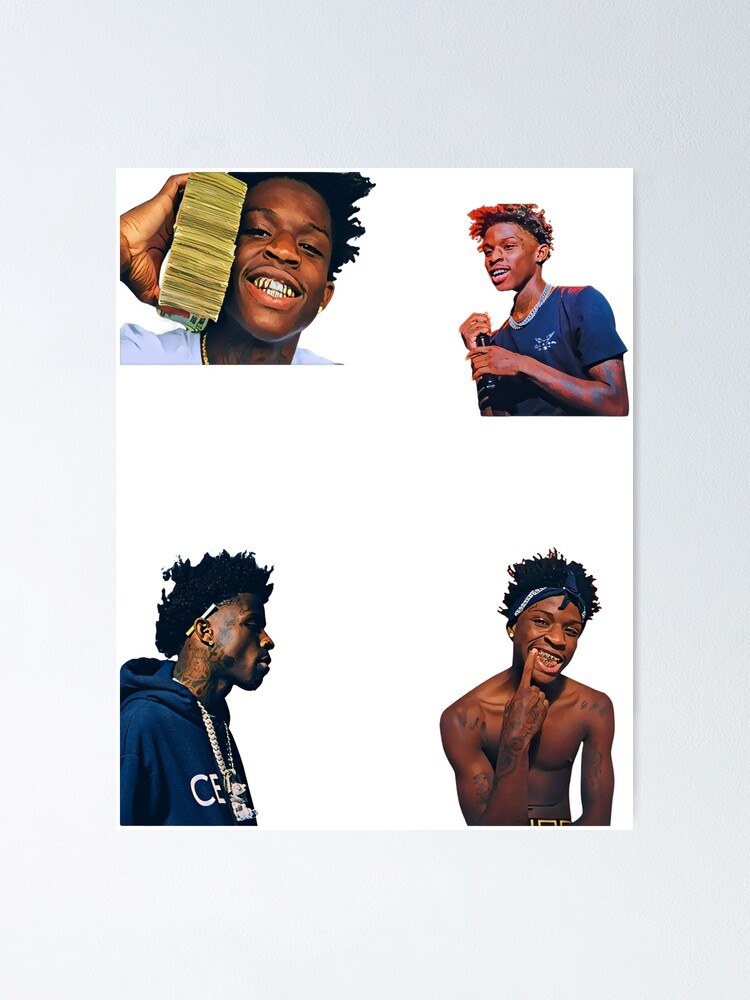 "Quando Rondo Sticker Pack " Poster for Sale by loyalistwhiz | Redbubble