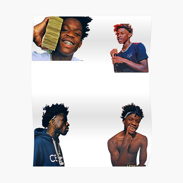 "Quando Rondo Sticker Pack " Poster for Sale by loyalistwhiz | Redbubble