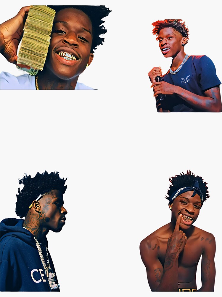 "Quando Rondo Sticker Pack " Sticker for Sale by loyalistwhiz | Redbubble