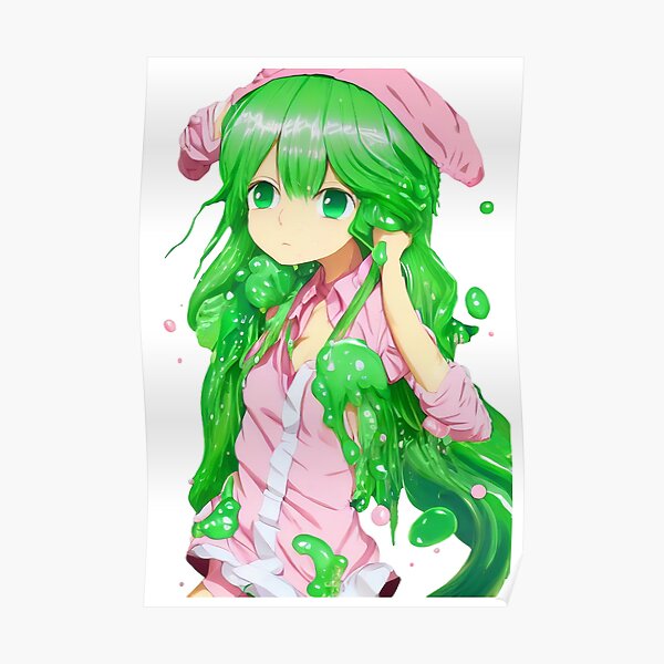 "Anime Slime Girl - Nana" Poster for Sale by DreamOfBunnies | Redbubble