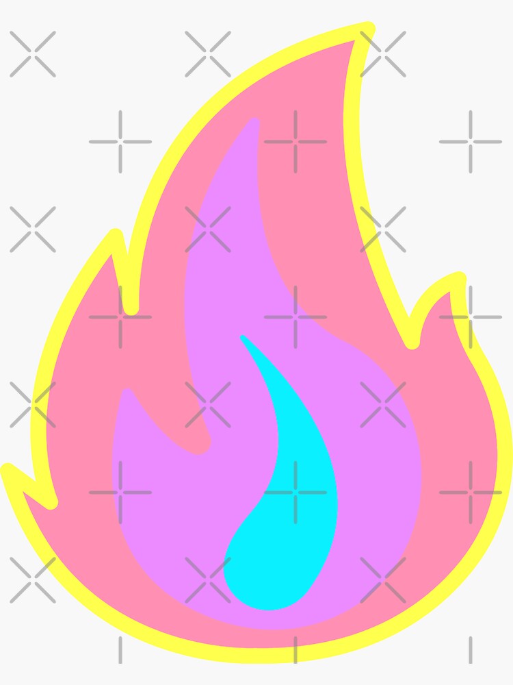 "Fire 5b" Sticker for Sale by Amadhaun13 | Redbubble