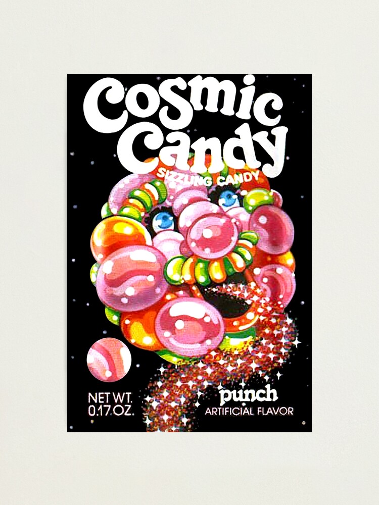 "Late 70s to Early 80s Cosmic Candy Package Art, Punch Flavor ...