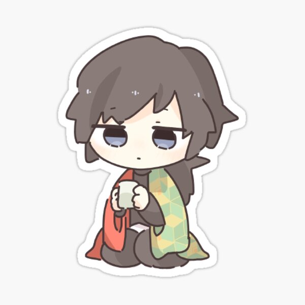 "Demon Slayer Giyuu" Sticker for Sale by lumimins | Redbubble