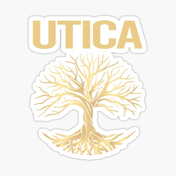 "Tree Of Life Utica" Sticker for Sale by FlakyPhi | Redbubble