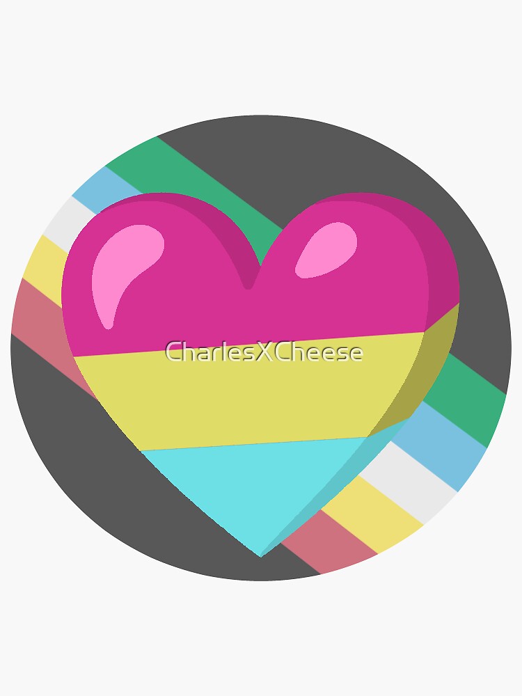 "Disability Pan Pride" Sticker for Sale by CharlesXCheese | Redbubble