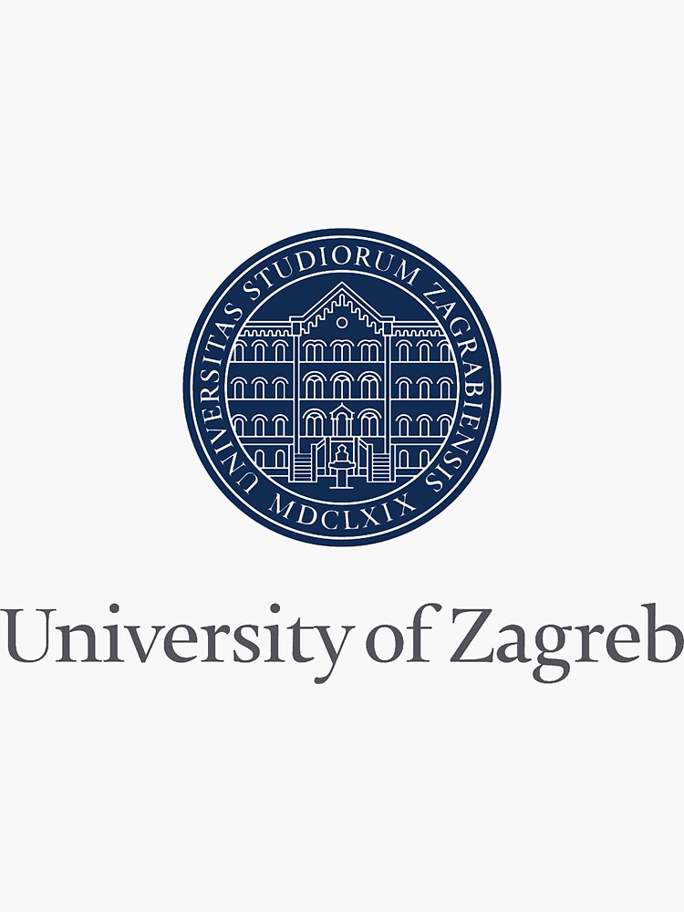 "University of Zagreb | UNIZG" Sticker for Sale by MerchBD | Redbubble