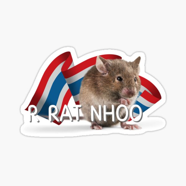 "R rat nhoo, english alphabet to thai translation " Sticker for Sale by ...