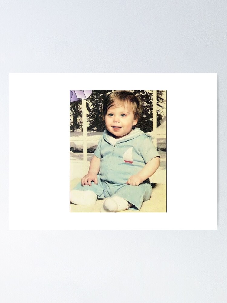 "Baby-Jonathan-Brandis-Aufkleber" Poster von illusbykiyah | Redbubble