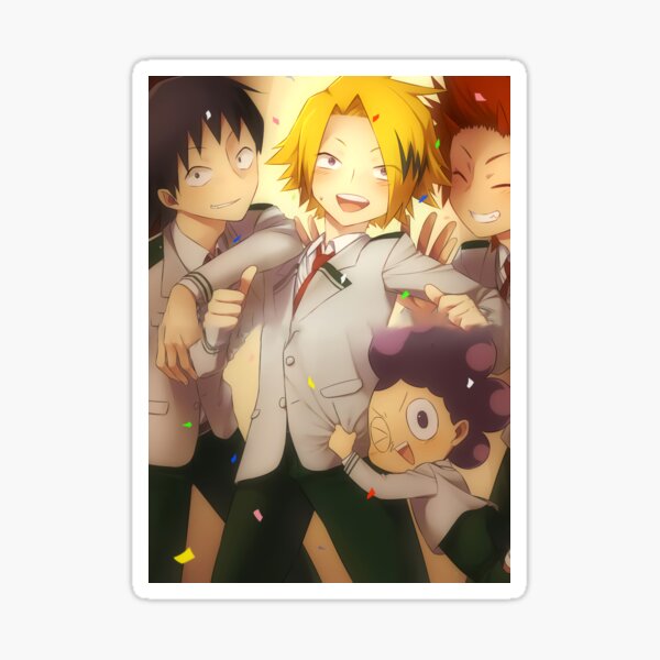 "Denki Kaminari My Hero Academia Girl Anime" Sticker for Sale by ...