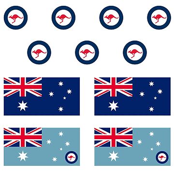 "Royal Australian Air Force RAAF Military Roundel, Military Ensign and ...