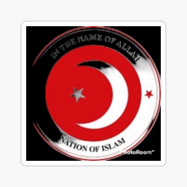 "NATION OF ISLAM CIRCLE LOGO FADED" Sticker for Sale by FOIAPPARREL ...