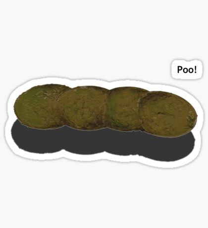 Poo: Stickers | Redbubble
