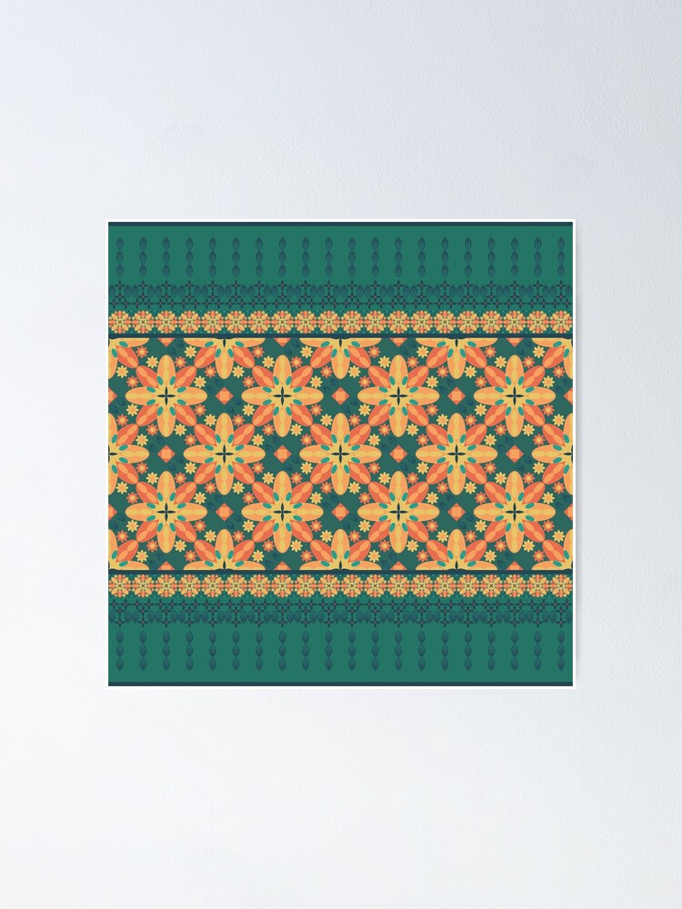 "Abstract geometric ethnic native aztec floral pattern seamless ...