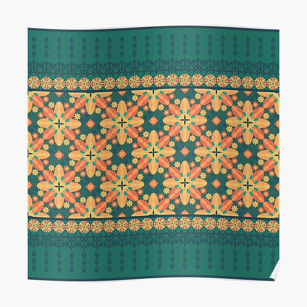 "Abstract geometric ethnic native aztec floral pattern seamless ...