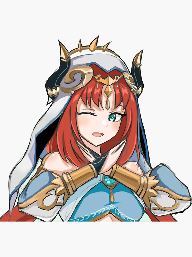 "Genshin Impact Nilou ium" Sticker for Sale by SNArtAnimeStore | Redbubble