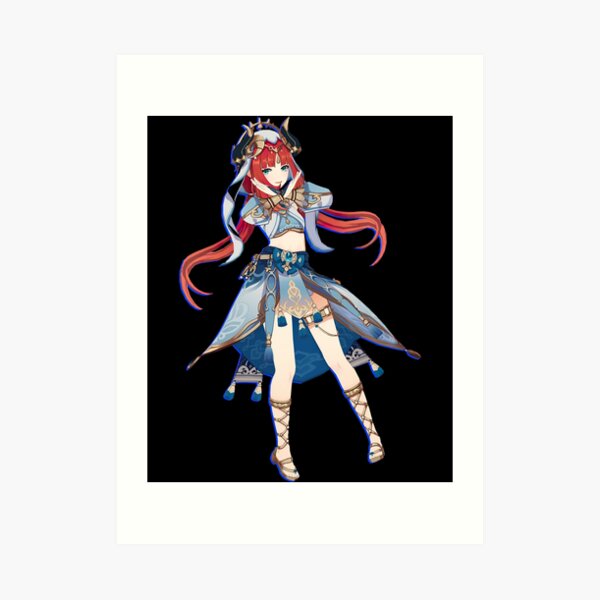 "Genshin Impact Nilou Official (Hydro)" Art Print for Sale by ...