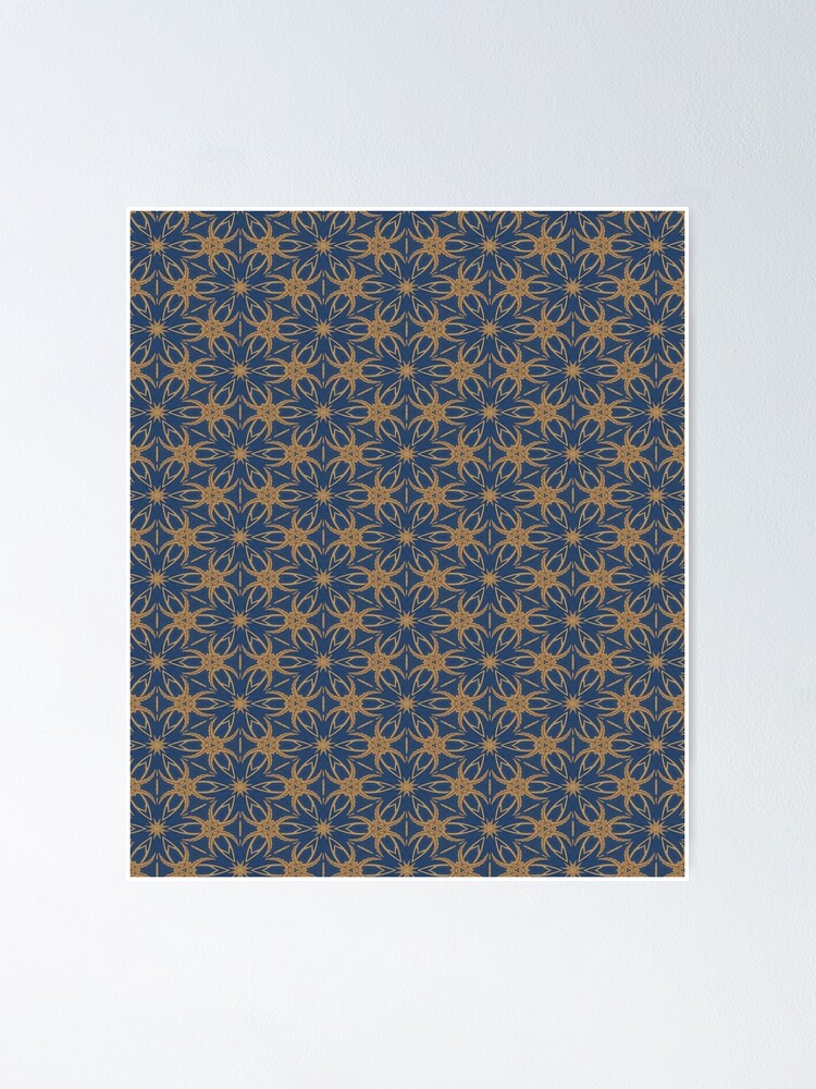 "knock knock..traditional pattern is back... " Poster for Sale by ...