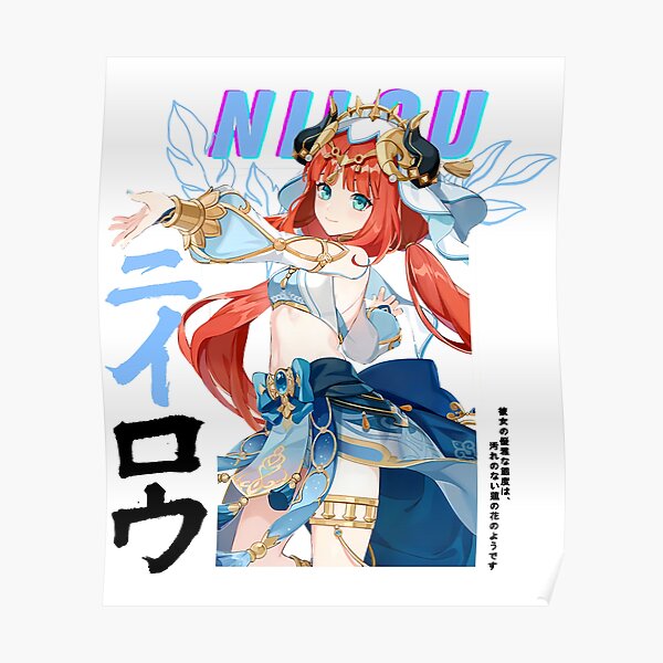 "Genshin Impact Nilou " Poster for Sale by LimeTeesshop | Redbubble