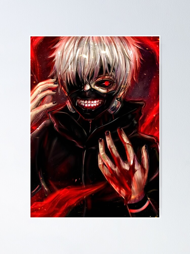 "Kaneki Ken Tokyo Ghoul Epic Fanart" Poster for Sale by Allenfawnpal ...