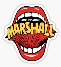 Marshall Amp Stickers | Redbubble