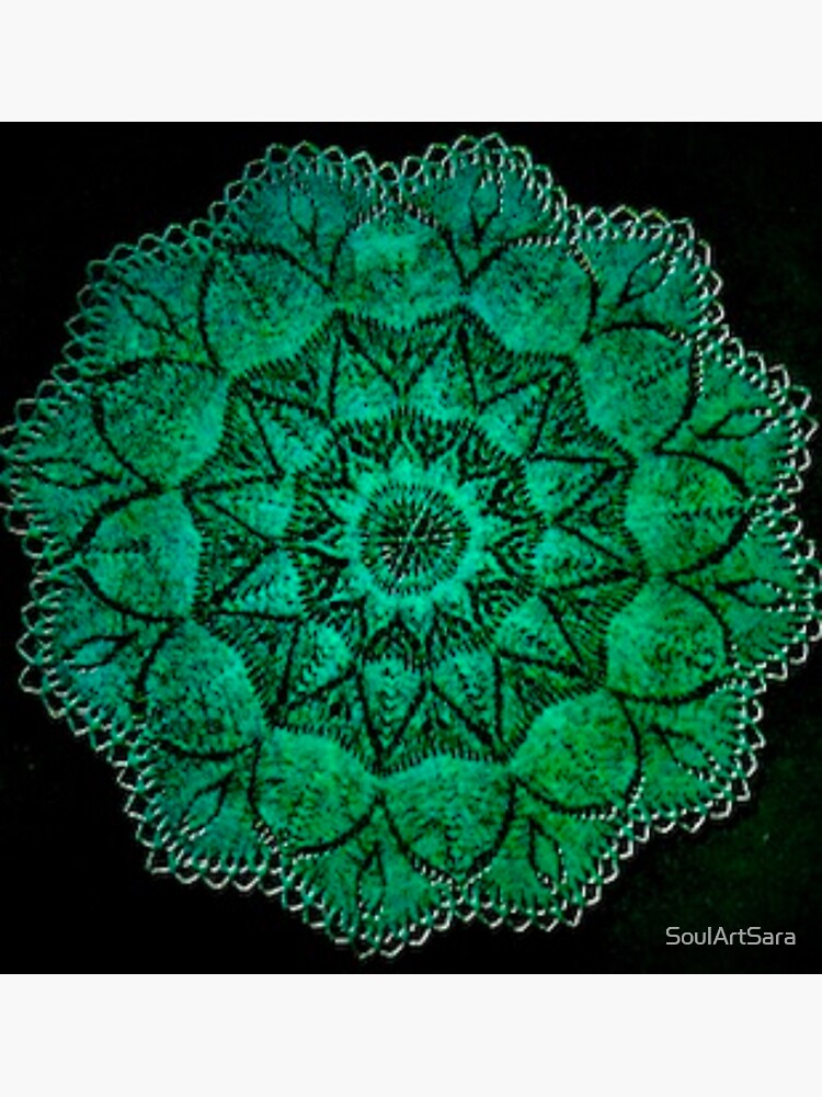 "Turquoise Ray Art Prints" Sticker for Sale by SoulArtSara | Redbubble