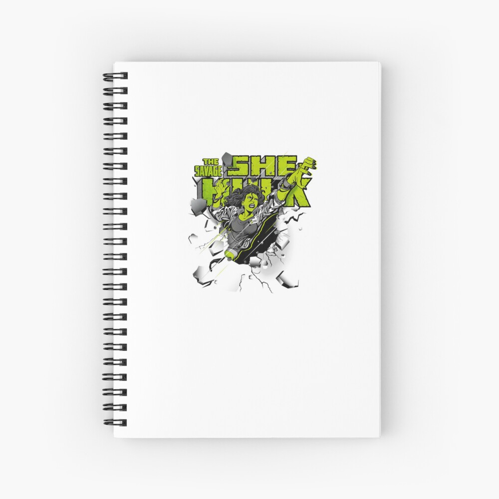 "she hulk she hulk she hulk" Spiral Notebook for Sale by Art-Merch ...