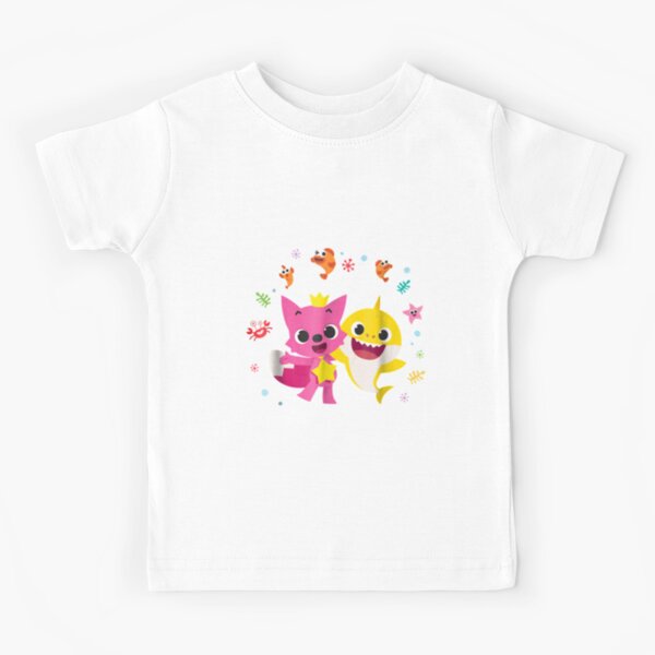" Pinkfong Baby Shark" Kids T-Shirt for Sale by cartoons003 | Redbubble