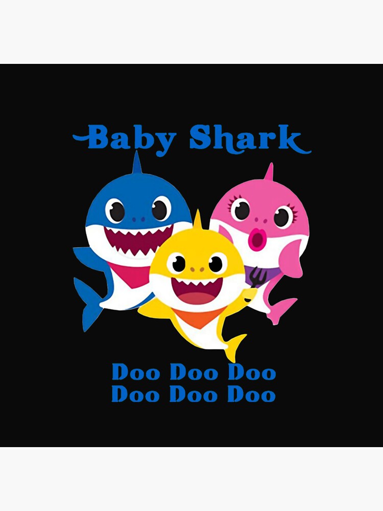 "Pinkfong Baby Shark" Pin for Sale by cartoons003 | Redbubble