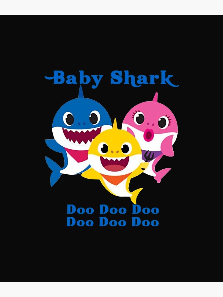 "Pinkfong Baby Shark" Poster for Sale by cartoons003 | Redbubble