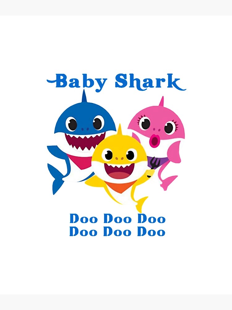 "Pinkfong Baby Shark" Art Print for Sale by cartoons003 | Redbubble