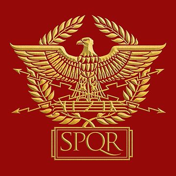 "Gold Roman Aquila Eagle SPQR" Art Board Print for Sale by KAI-Studio ...