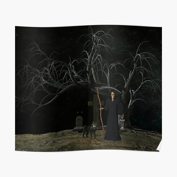 "The Grim Reaper" Poster for Sale by scorpion717 | Redbubble