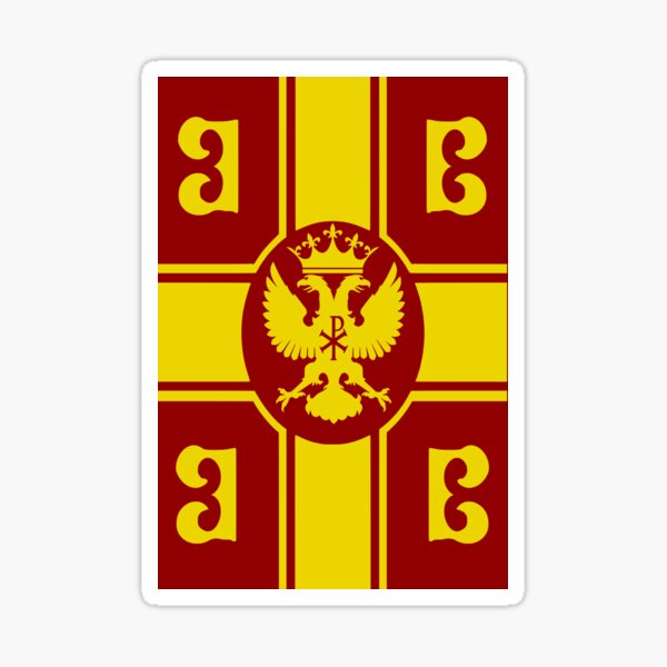 "Flag of Eastern Roman Empire (Byzantium)" Sticker for Sale by Igi93 ...