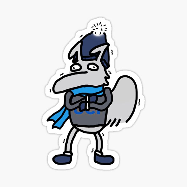 "Funny Petr The Anteater in The Winter " Sticker for Sale by SkyBazaar ...
