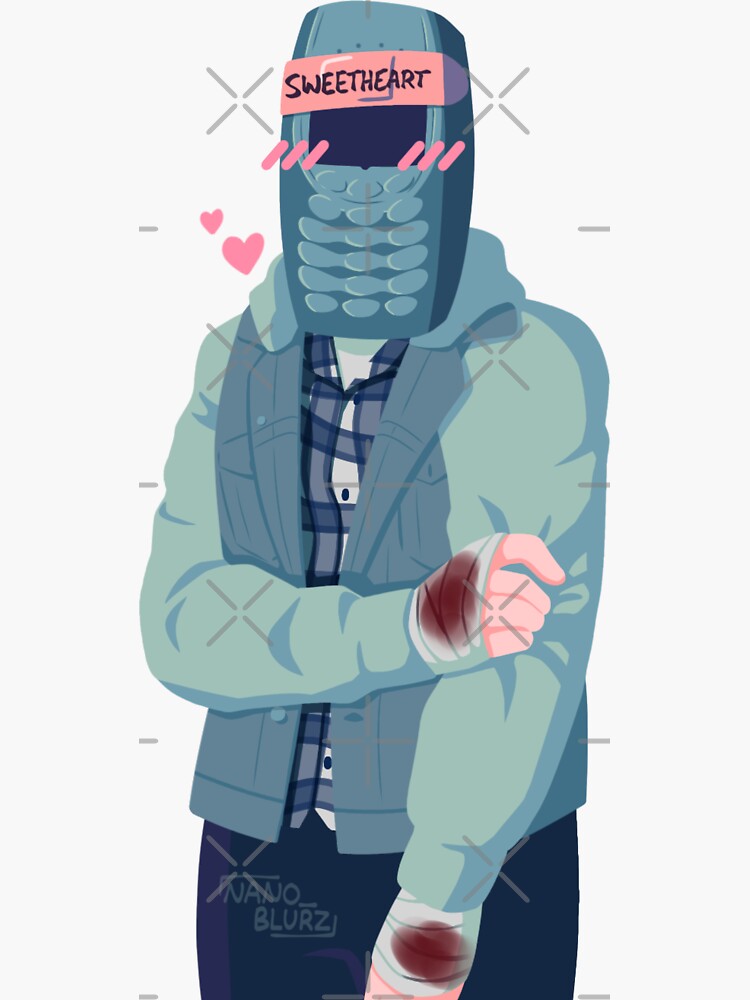 "Dialtown Randy Jade" Sticker for Sale by Nano-Blurz | Redbubble