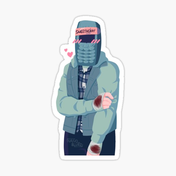 "Dialtown Randy Jade" Sticker for Sale by Nano-Blurz | Redbubble