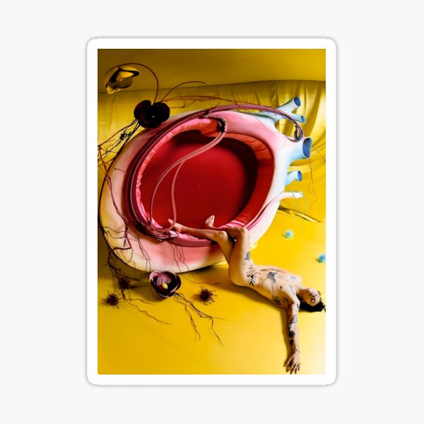 "Fine Line Vinyl Album Poster" Sticker for Sale by Powliny | Redbubble