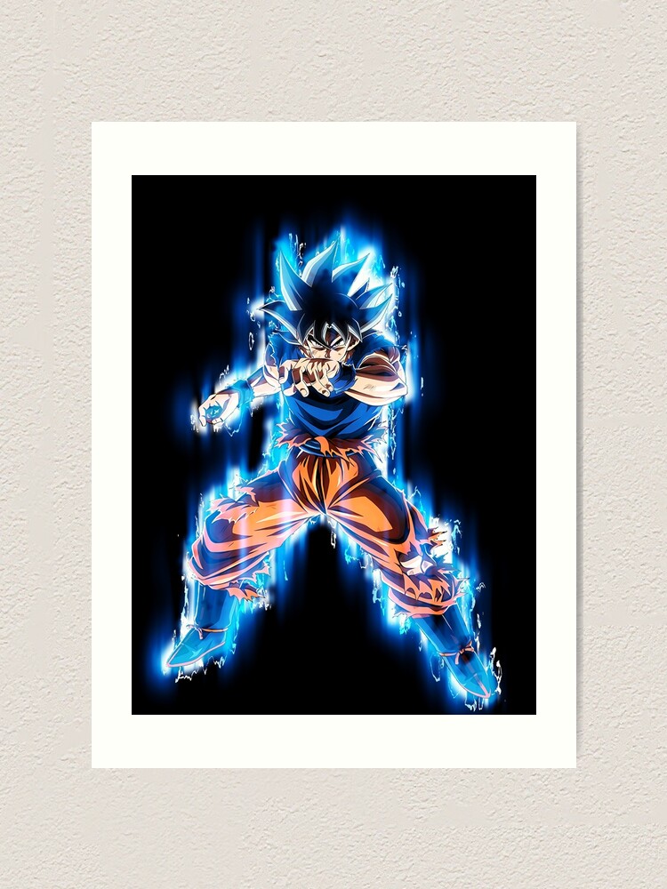 "Goku Ultra Instinct" Art Print for Sale by Psyche-Lab | Redbubble