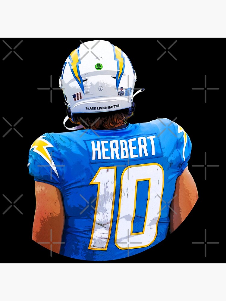 "Justin Herbert football quarterback ART" Poster for Sale by Jimmy ...